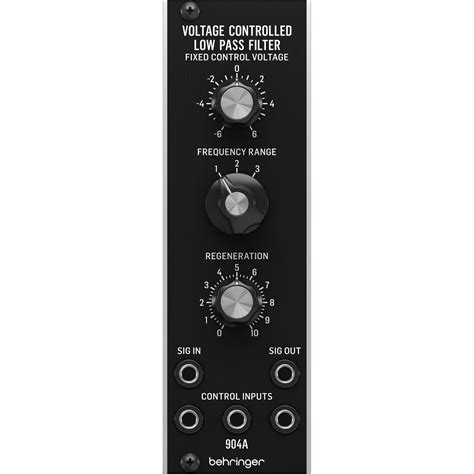 Behringer 904a Analog Voltage Controlled Low Pass Filter Module For Eu Alto Music