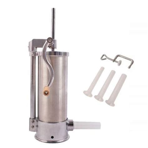 Вертикална машина за пълнене на колбаси 6 кг включени 4 накрайника Emag Bg