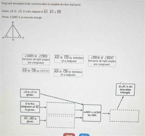 Solved Drag Each Description To The Correct Location To Complete The