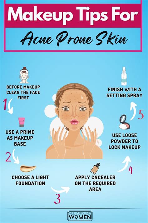 5 Makeup Tips For Your Acne Prone Skin In 2024 Acne Safe Makeup Acne Makeup Acne Prone Skin