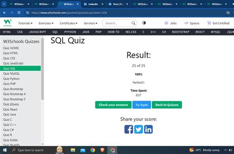 Mahesh Kushwaha On Linkedin W3schools Sqldeveloper Sql Dbms Db