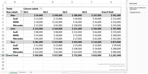 How To Add An Angular Pivot Table To Your Web Application Spreadjs