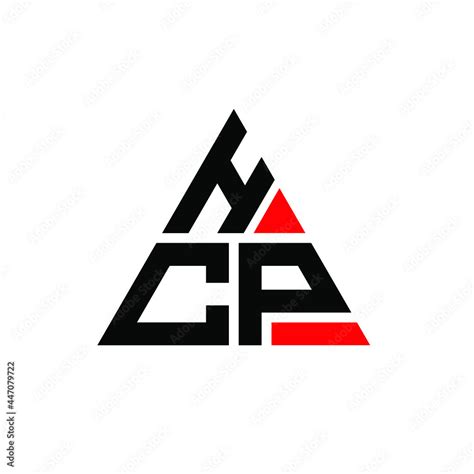 Hcp Triangle Letter Logo Design With Triangle Shape Hcp Triangle Logo Design Monogram Hcp