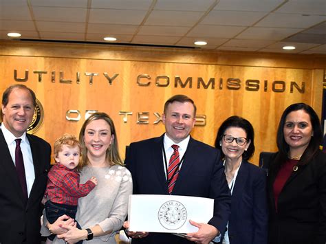 Mcadams Honored During Last Texas Puc Meeting