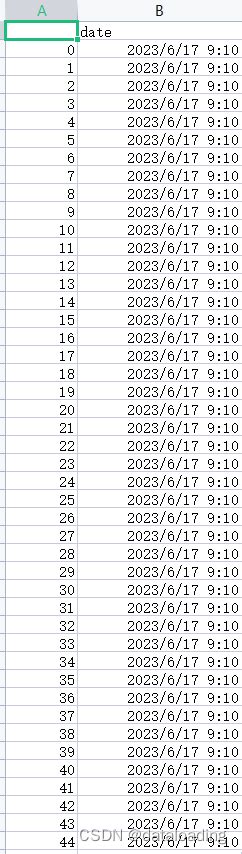 【python】生成时间戳读取csv最后一列生成一组随机数python Datetime 时间戳 加 随机数 Csdn博客