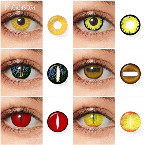 Pin On Cosplay Pair Contact Lenses For Eyes Cosplay Lenses Anime