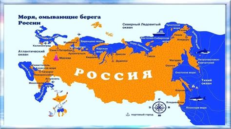 Границы Российской Федерации Страны соседи России Моря омывающие