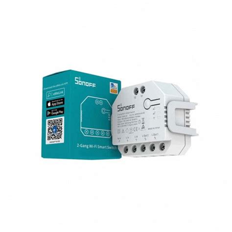 Sonoff Wifi Smart Switch 2 Udgange Energimåler