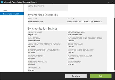 Re Running The Azure Ad Connect Install Wizard Microsoft Entra Microsoft Learn