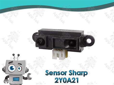 Sharp 2y0a21 Sensor De Distancia Infrarrojo App Tek