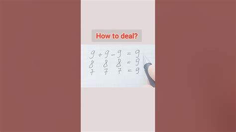 Math Challenge Question Math Mathpuzzle Mathhack Mathstricks Logic