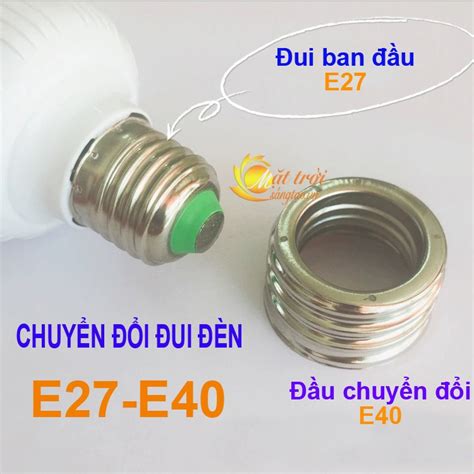 E27 E40 V2 Screw Adapter Shopee Singapore