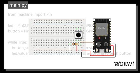 Esp32 Micropython Input Polling Wokwi Esp32 Stm32 Arduino Simulator