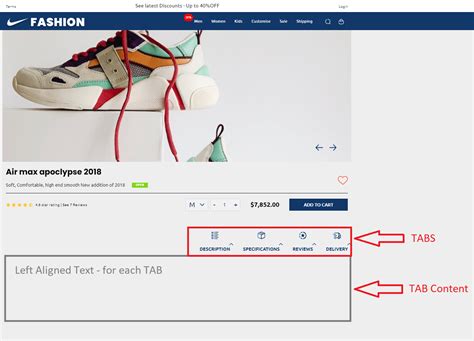 Product Page Added Tabs · Issue 12 · App Generatordesign Ecommerce
