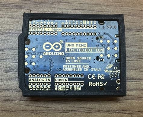 Free 3d File Arduino Uno Mini Limited Edition Bumper・template To