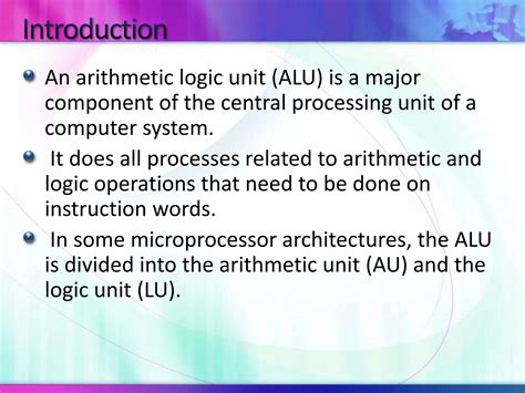 8 Bit Alu Design Pptx