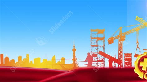 Technology Safety Construction Worker Modern Powerpoint Background For Free Download Slidesdocs