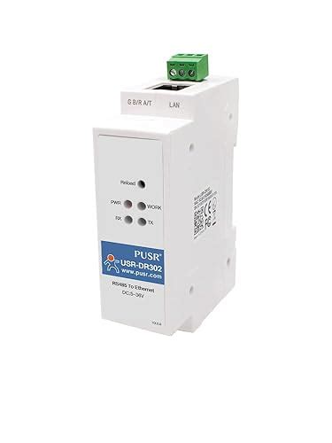 Pusr Dr302 Din Rail Modbus Gateway With Modbus Rtu To Modbus Tcp Rs485 To Ethernet Converter In