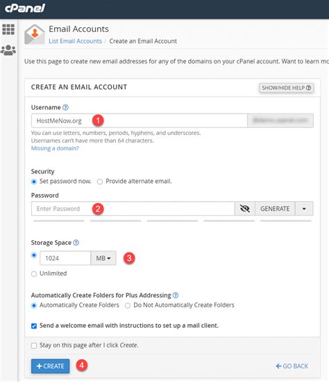 How To Create An Email Account On CPanel HostMeNow Blog
