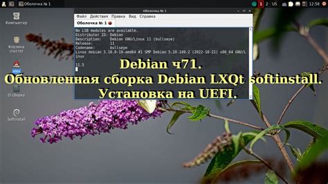debian ч71 Обновленная сборка debian lxqt softinstall Установка на uefi youtube