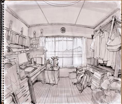 魚眼パースの描き方講座レンズの歪みをイラストで表現お絵かき図鑑