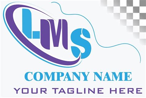 Premium Vector Lms Letter Logo Design