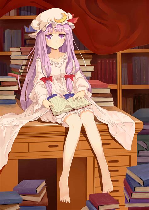 Riko Ccllnnhh Patchouli Knowledge Touhou Absurdres Bad Id Bad