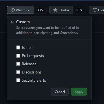 Feature Request Github Meta Can Pre Release Builds Not Get Notified For People Who Watch
