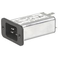 C20F IEC Appliance Inlet C20 With Filter Front Or Rear Side Mounting