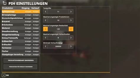 FS 19 PRODUCTIONSINFOHUD V1 0 4 FS 25 Modding LS25 Mod Download