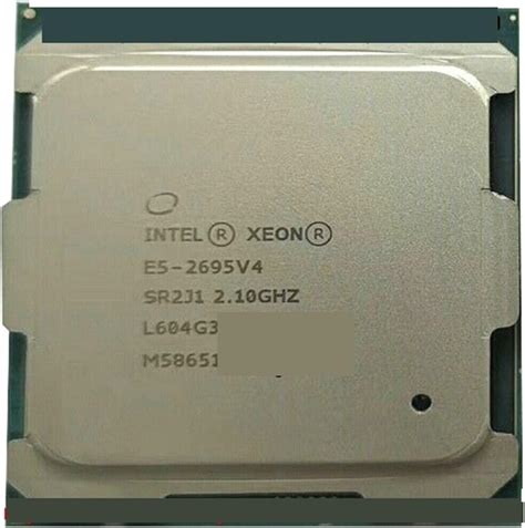 Amazon コンピューター アクセサリー Xeon CPU E5 2695V4 QS バージョン 2 10GHz 18 コア 45M LGA2011 3 E5 2695 V4 プロセッサ