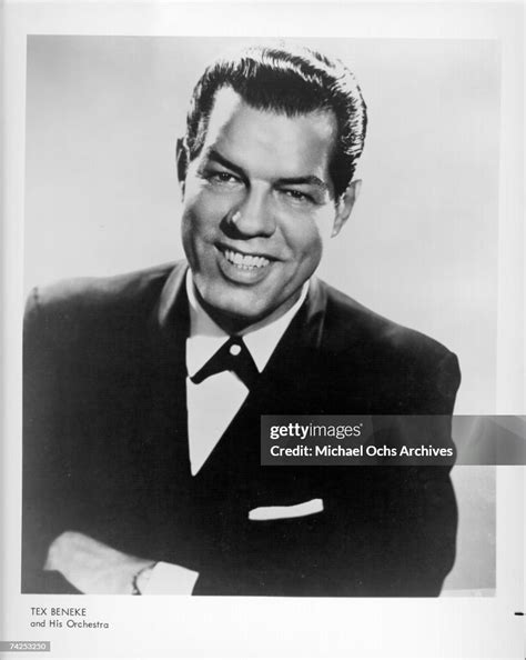 Photo Of Tex Beneke Photo By Michael Ochs Archivesgetty Images News