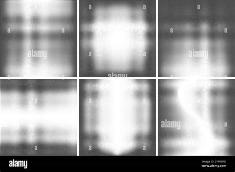 Halftone Textures Set Stock Vector Image And Art Alamy