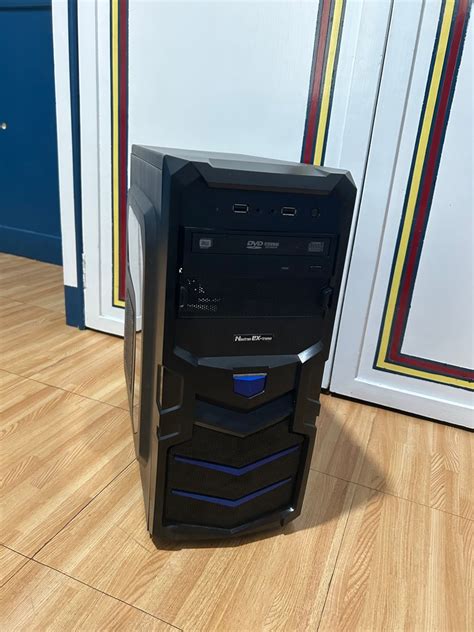 Gaming Cpu Case Neutron Extreme Black Mesh Gaming Case Computers And Tech Parts And Accessories