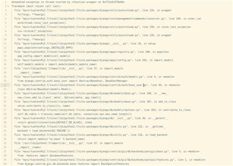 mysql django runserver giving error for libmysqlclient 18 not defined