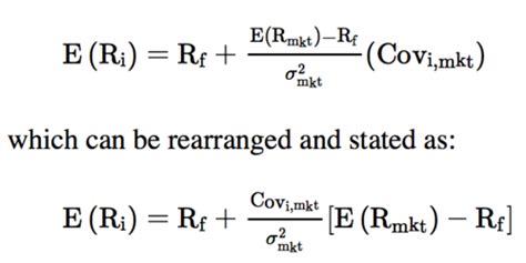 52 The Capm And The Sml Flashcards Quizlet