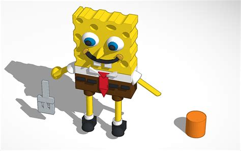 3d Design Spongebob Tinkercad