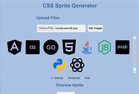 Building A Css Sprite Generator