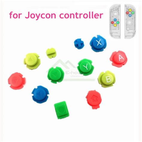 diy abxy d pad buttons replacement for nintend switch joy con