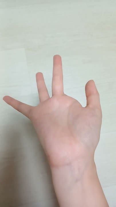 전 사실 검지 손가락이 없어요🩸 트릭을 이해했나요 Youtube