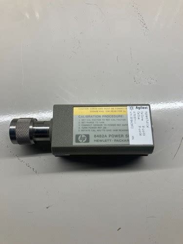 Hp 8482a Power Sensor Ebay