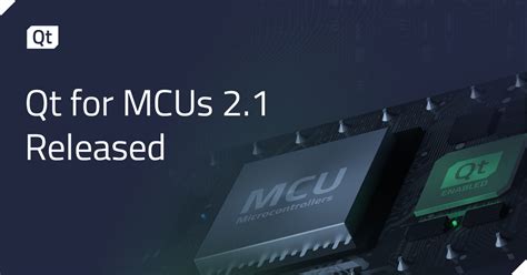 Qt For MCUs Released