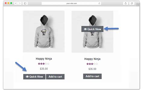 WooCommerce Product Quick View Plugin Extendons