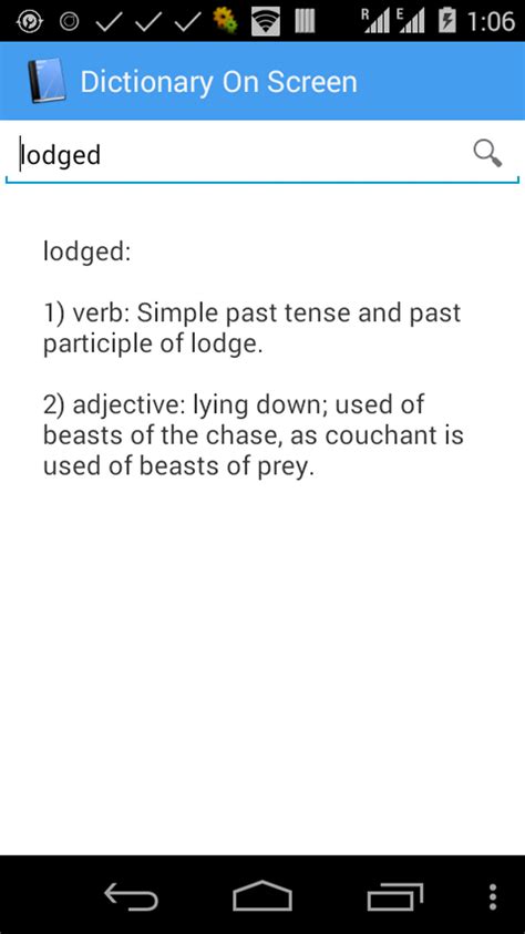 Screen Dictionary For Android Download