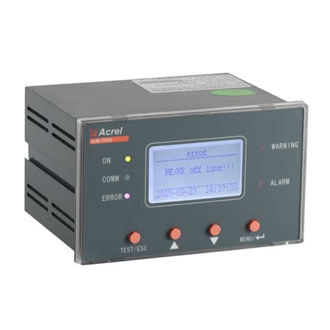 Acrel Aim T500 Insulation Monitoring Device Of Ac Dc And Ac Dc Hybrid It Systems With Rs485