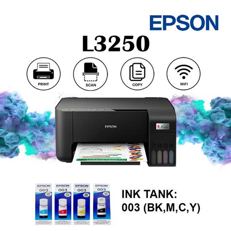 Epson Ecotank L3250 A4 Wi Fi Multifunction Printer Epson Printer