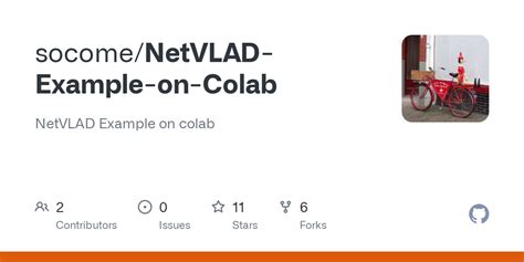 GitHub Socome NetVLAD Example On Colab NetVLAD Example On Colab