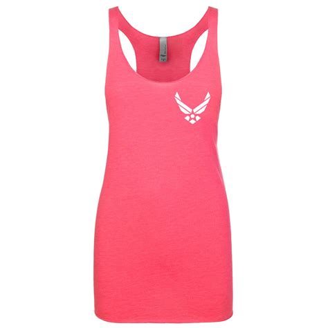 Ladies Racerback Tank Pink Lackland Shirt Shop