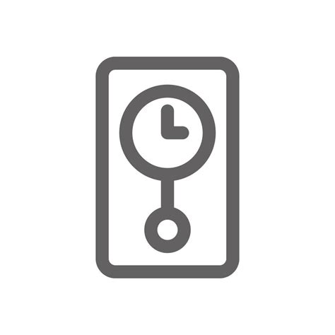 Wall Clock Icon Perfect For Timer Icon Or User Interface Applications Vector Sign And Symbol