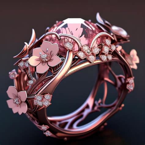 Premium Ai Image Spring Ring Ai Generated